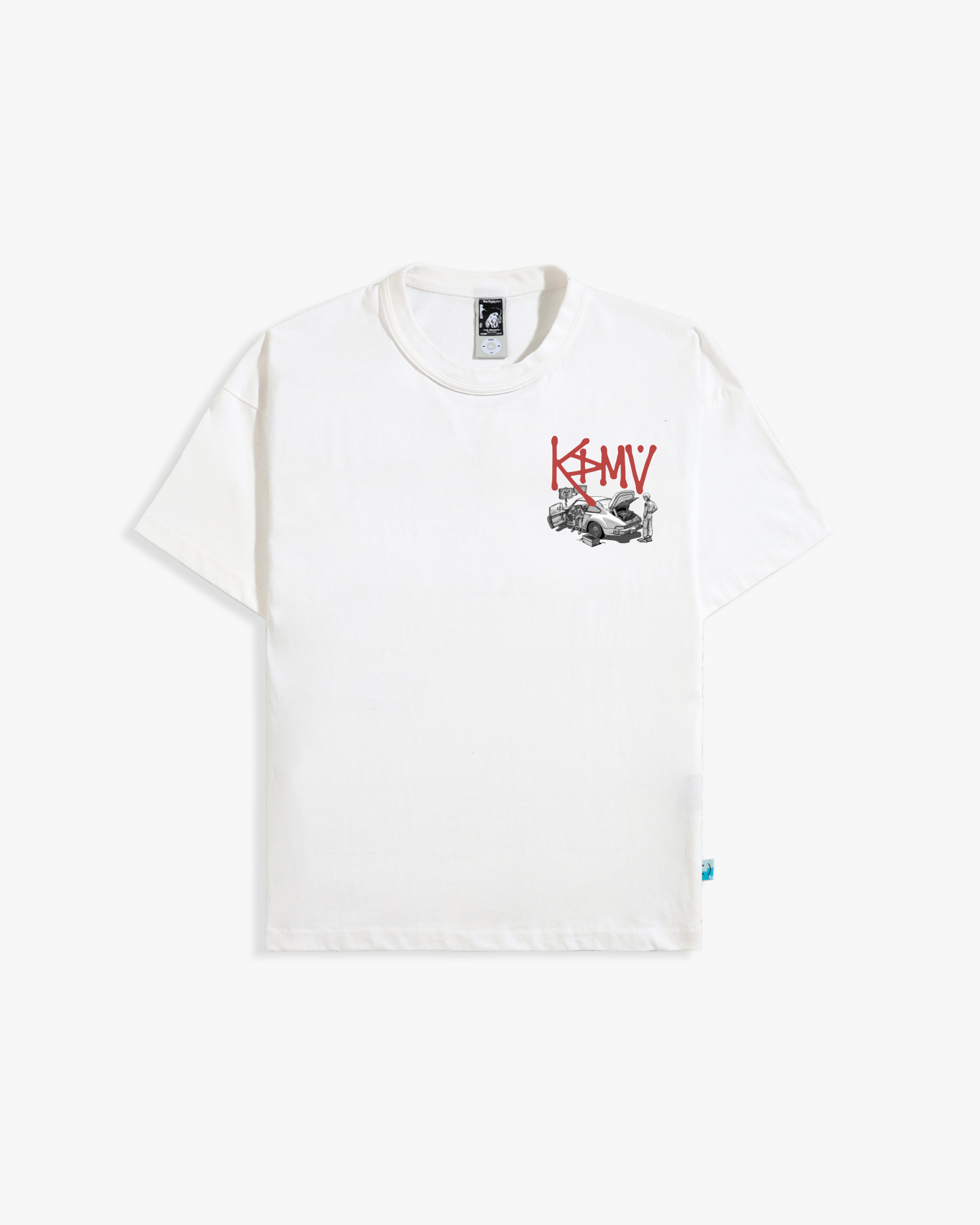 Kdussy Tee White – PEACE:MAKER®